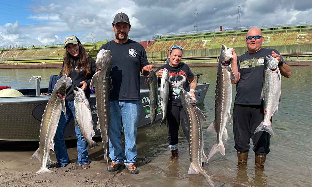 Sturgeon Fishing Charter - Portland Oregon Fishing Adventures